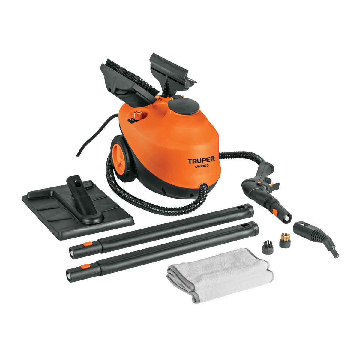 Limpiador a vapor, 1800W, TRUPER – FERREMIX